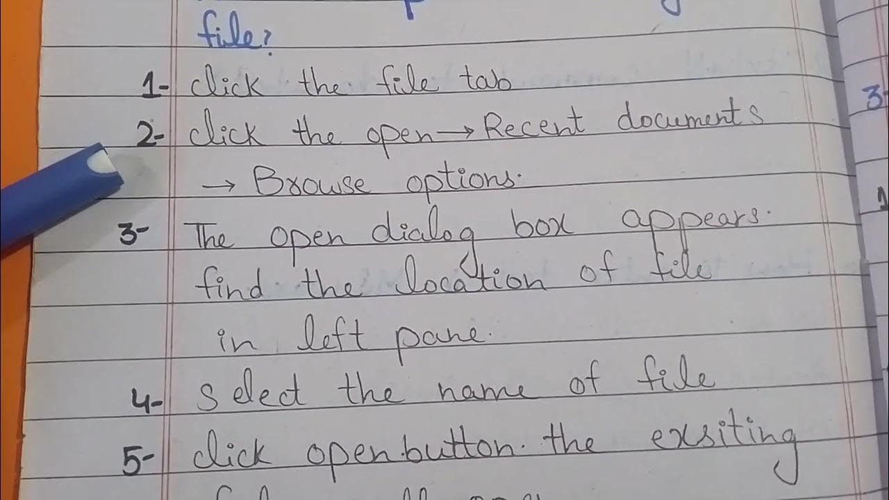 Computer class 4 Oxford chapter 8 (introduction to Ms Word) long question - YouTube
