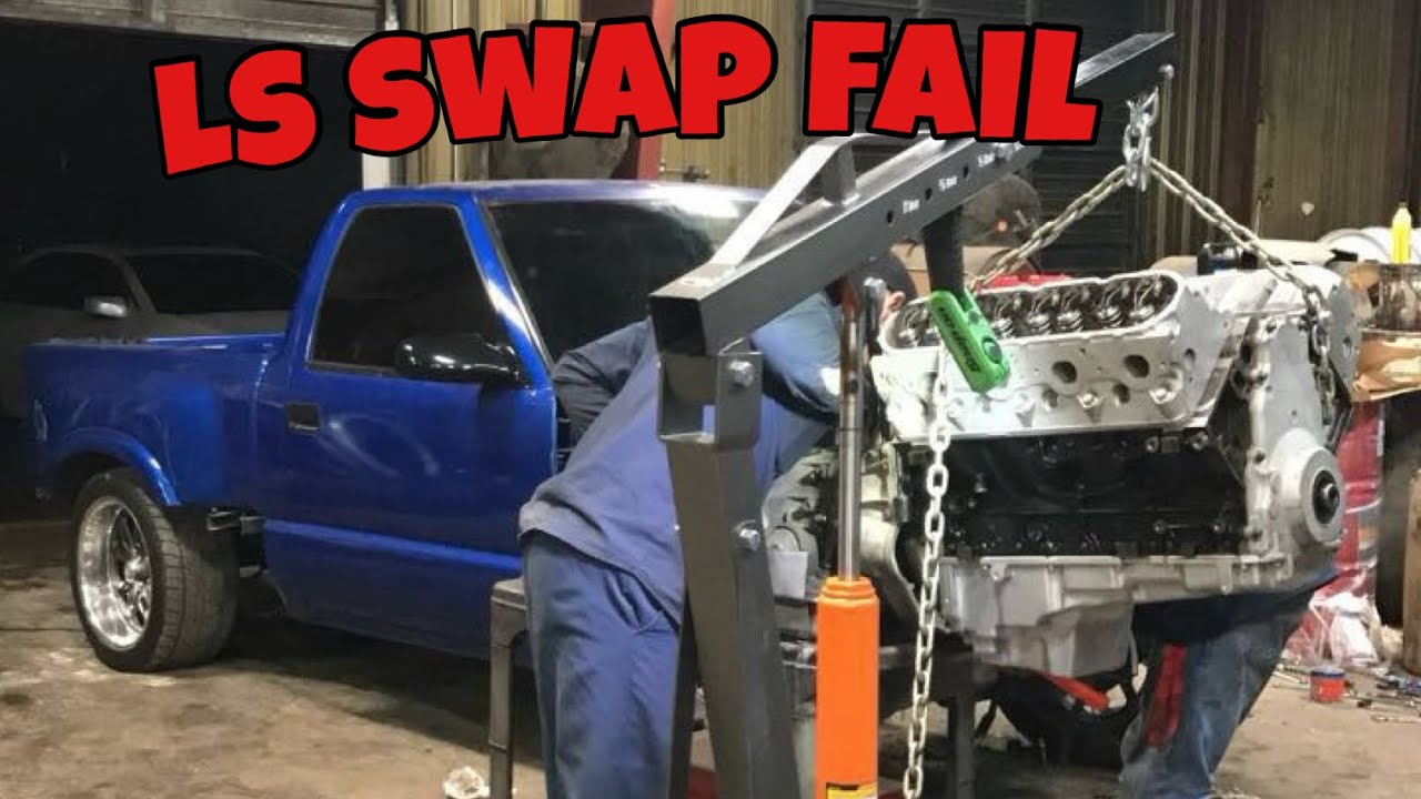 My BIGGEST S10 Ls Swap Failure // Blew Up in 2 Minutes - YouTube