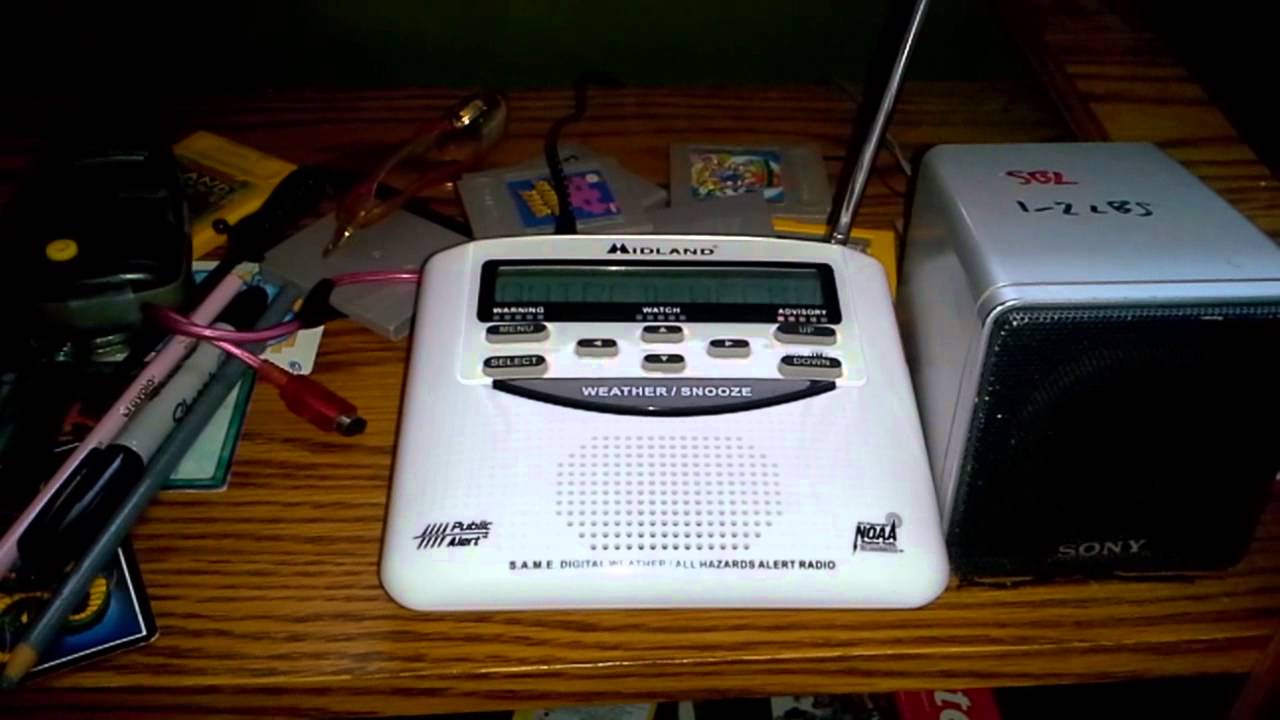 Weekly Alert Test 2 (EAS) on Midland WR-120EZ (HD) - YouTube