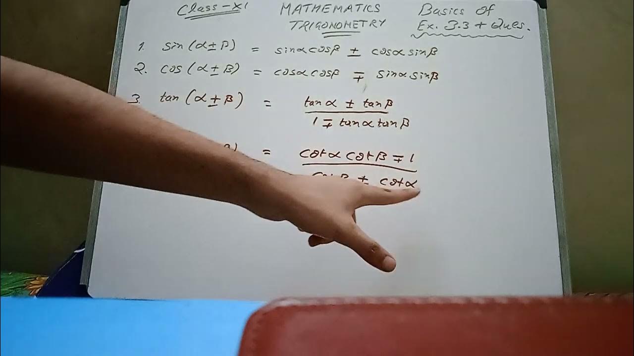 Trigonometry Class 11 Youtube