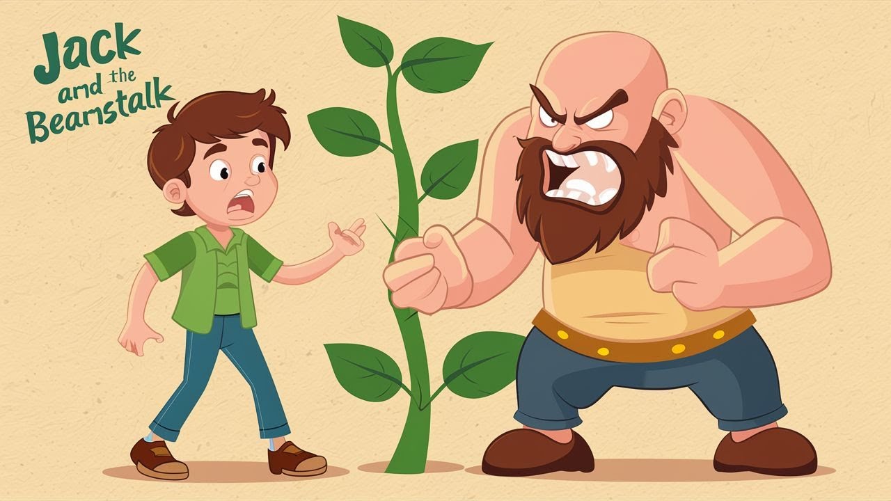 Jack and the Beanstalk: Magic Beans, Golden Eggs & Magical Harp! - YouTube