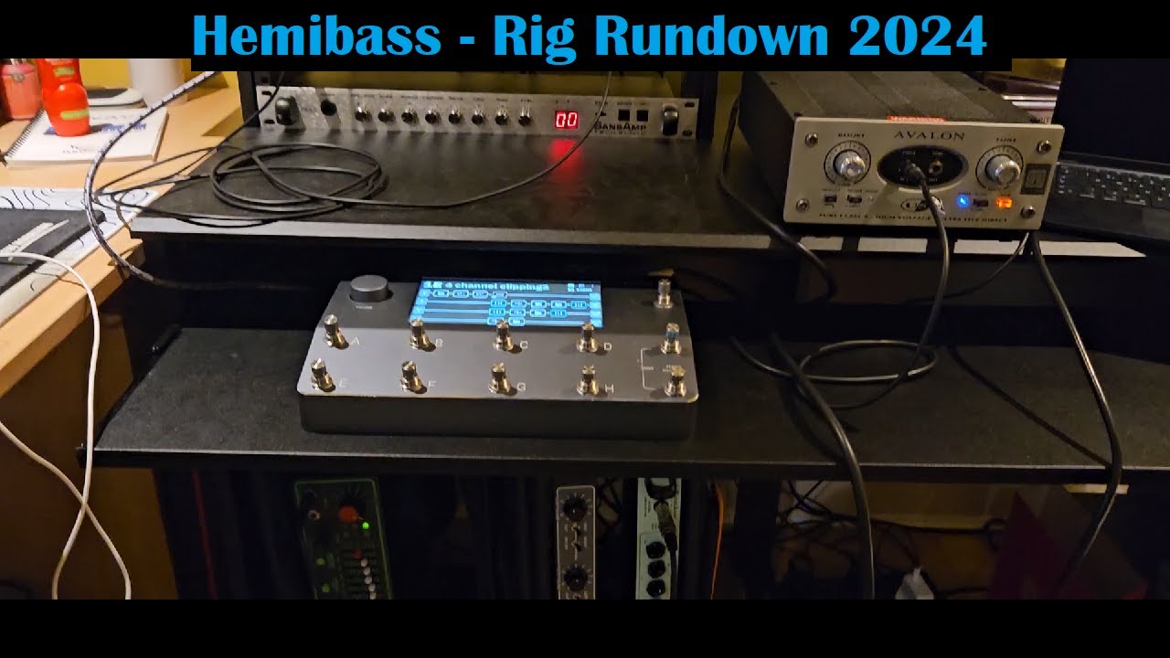 Hemibass 'Rig Rundown' 2024 - The basses and amps that I use - YouTube