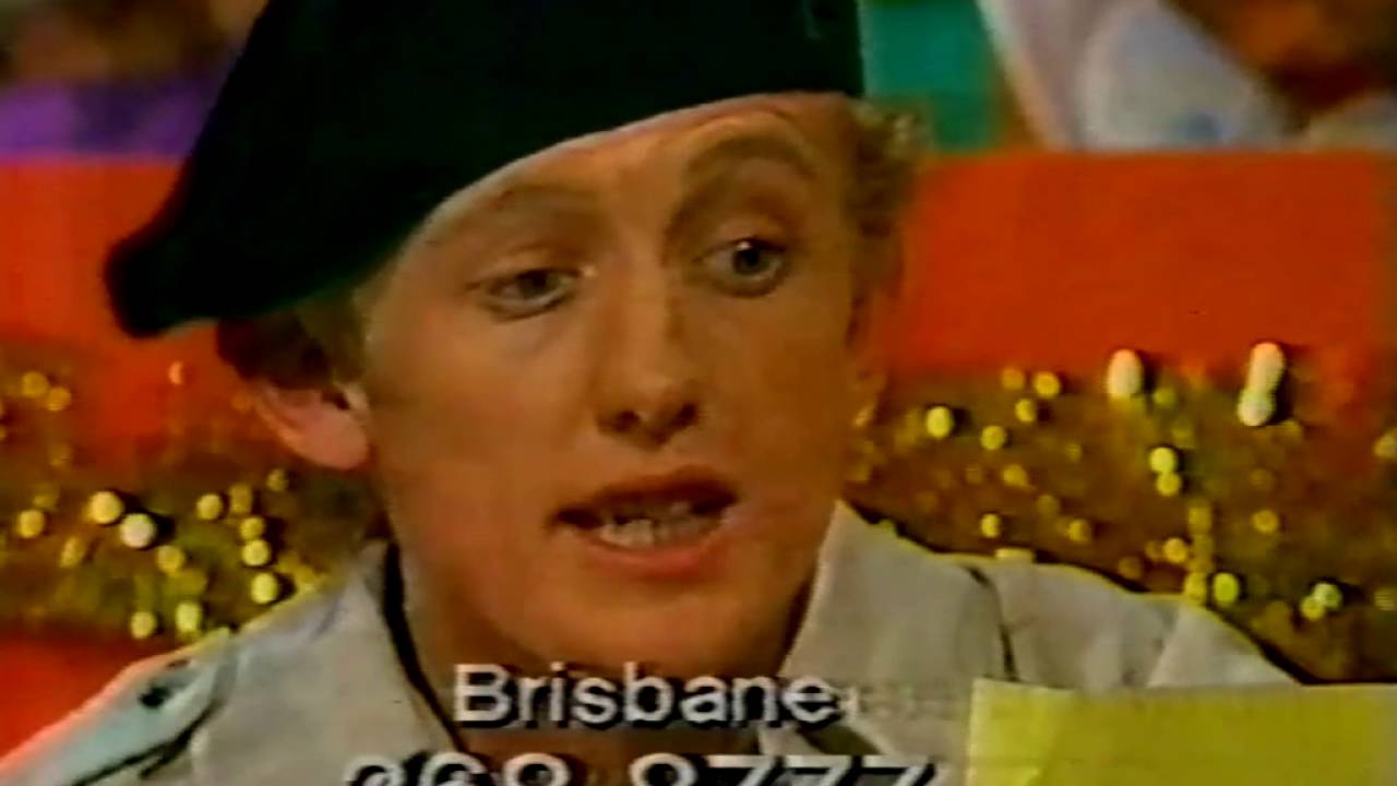 Telethon appearance BTQ Channel 7 1981. - YouTube