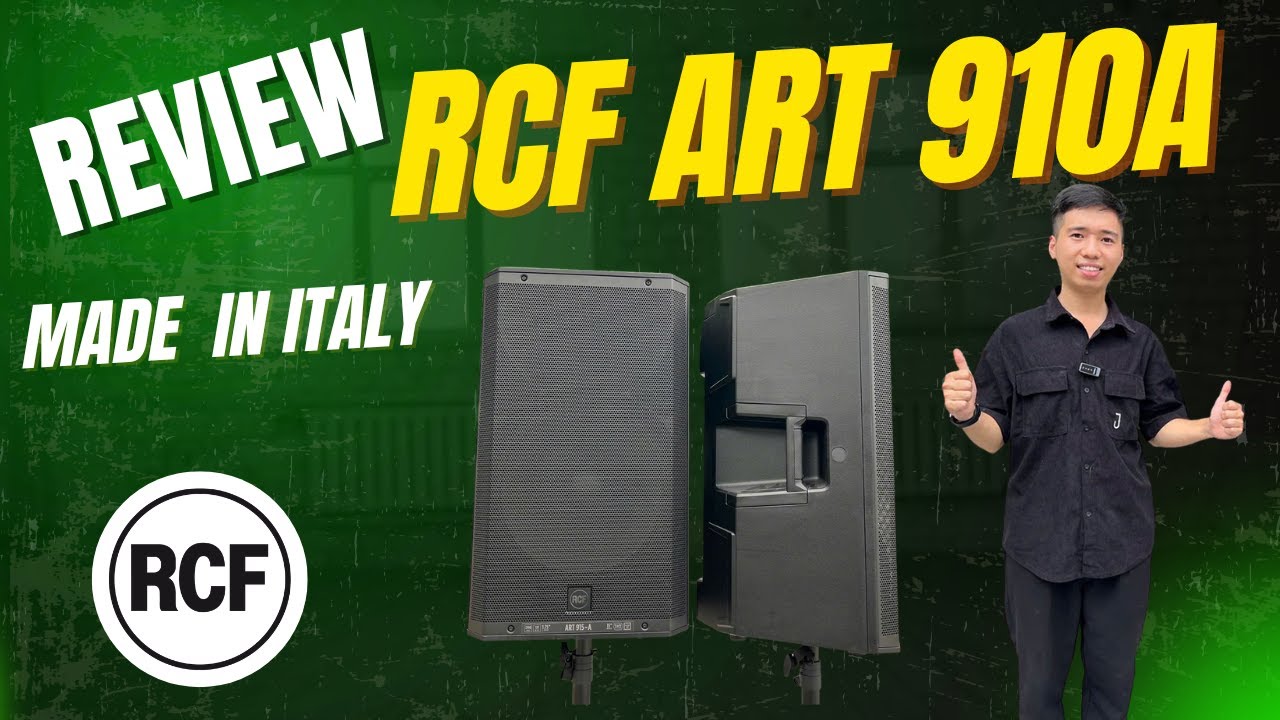 [REVIEW] RCF ART 910A – LOA ACTIVE MADE IN ITALYA-ĐẲNG CẤP CHÂU ÂU🔥 ...