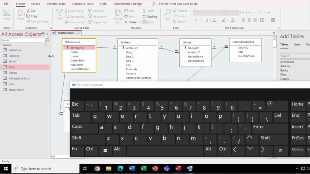 Microsoft Access - How To Rename Table via Remote Desktop - YouTube
