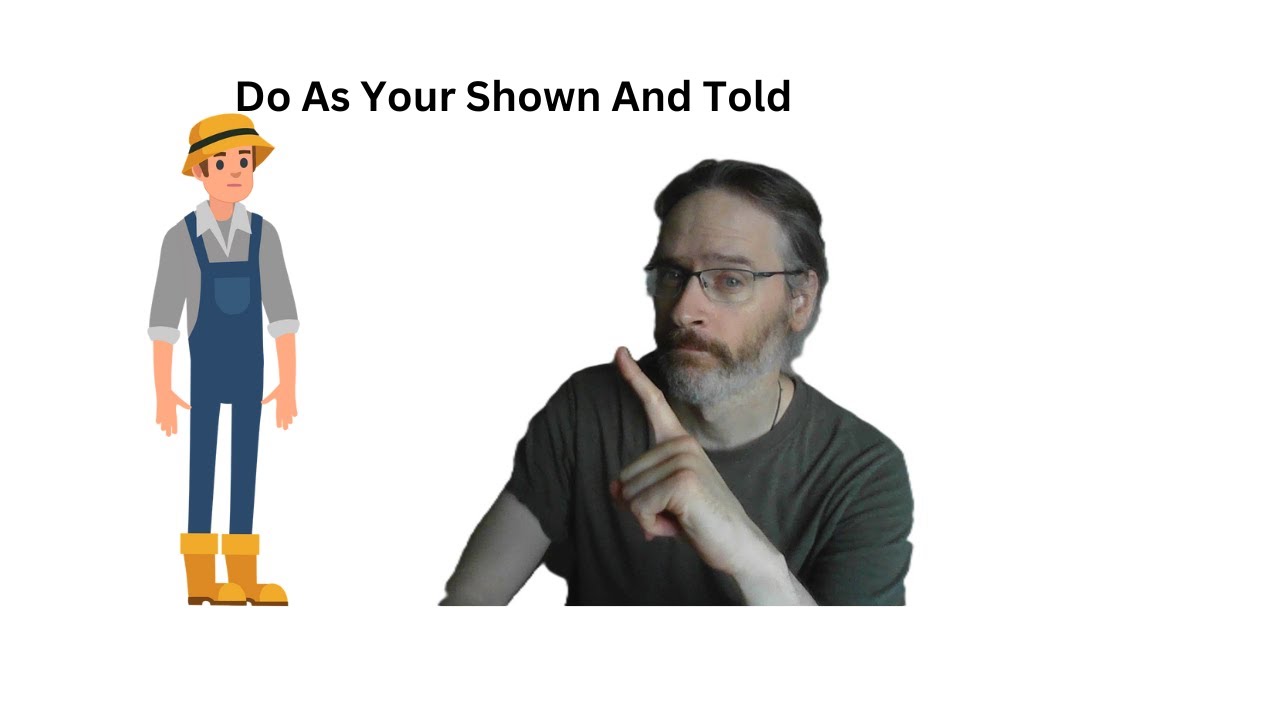 Show Versus Tell Challenge - YouTube