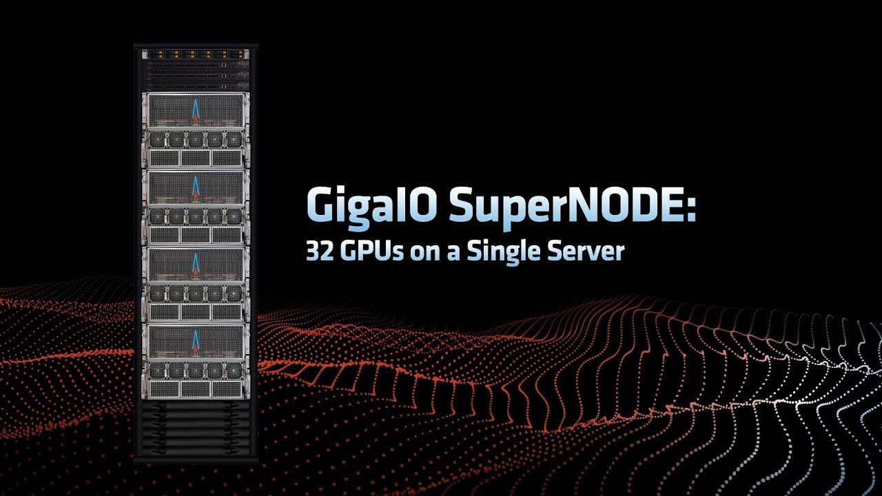 The GigaIO SuperNODE: The Open Solution for Accelerated Computing - YouTube