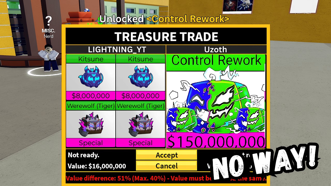 OMG! CONTROL FRUIT REWORK Is FINALLY HERE + INSANE TRADING VALUES 🔥 ...