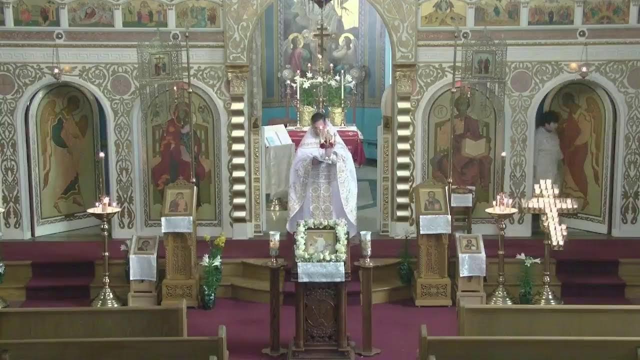 Paschal Hours and Divine Liturgy of Bright Monday 5/6/2024 - YouTube