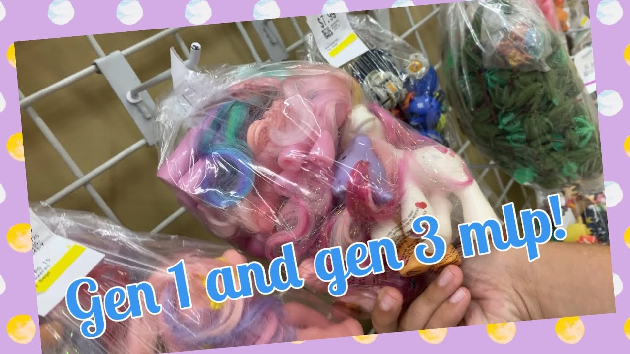 Thrift shopping 8/23/22: 80s MLP?! | Furbtastic - YouTube