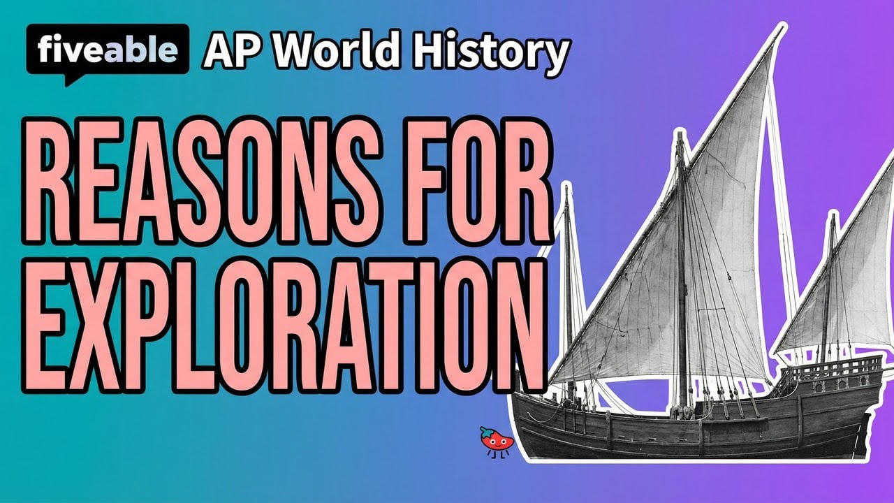 AP World History - Unit 4: Exploration & Globalization | Fiveable Cram ...