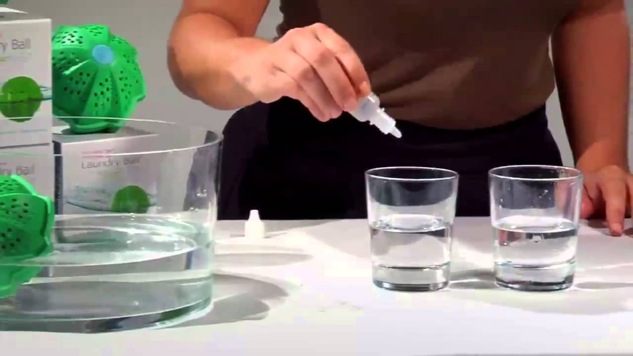 SmartKlean Laundry Ball - Eliminates Chlorine - YouTube