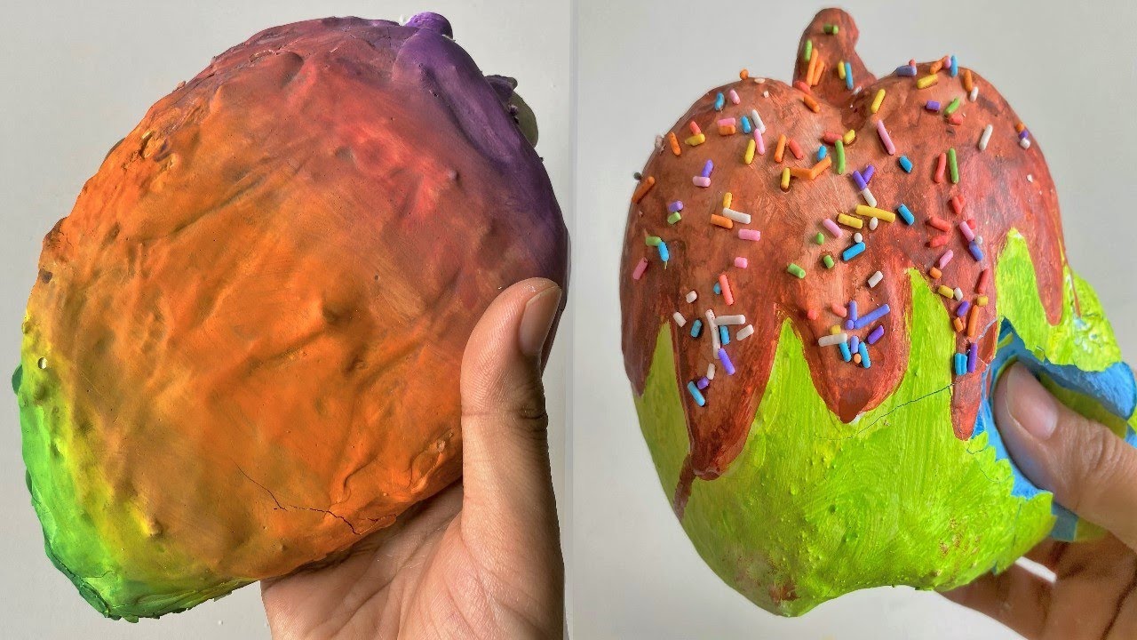 Plaster Clay Cracking & Slime ASMR Video #238 - YouTube