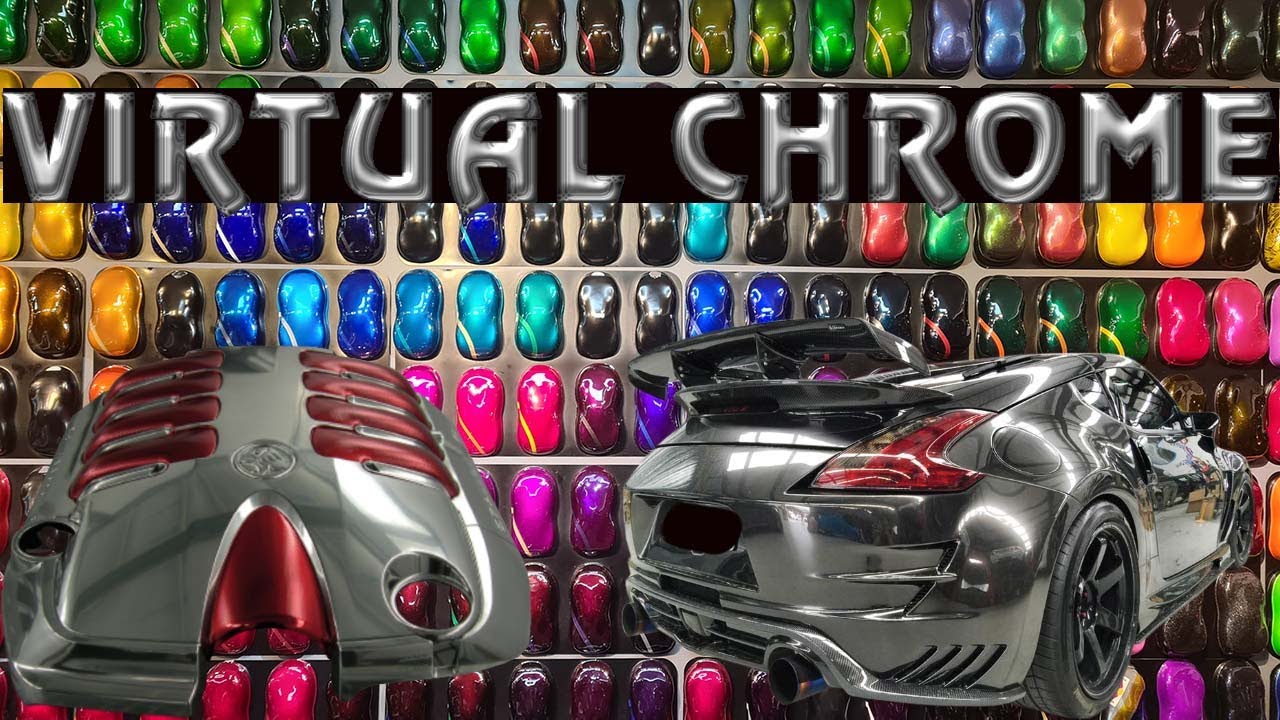 How To Paint Virtual Chrome - YouTube