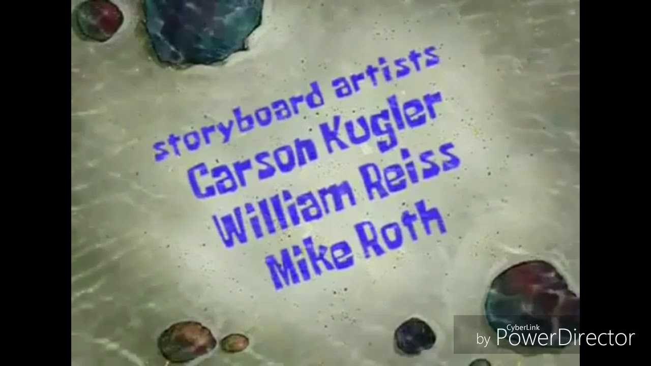 Spongebob One Krab's Trash Title Template (2002) - YouTube