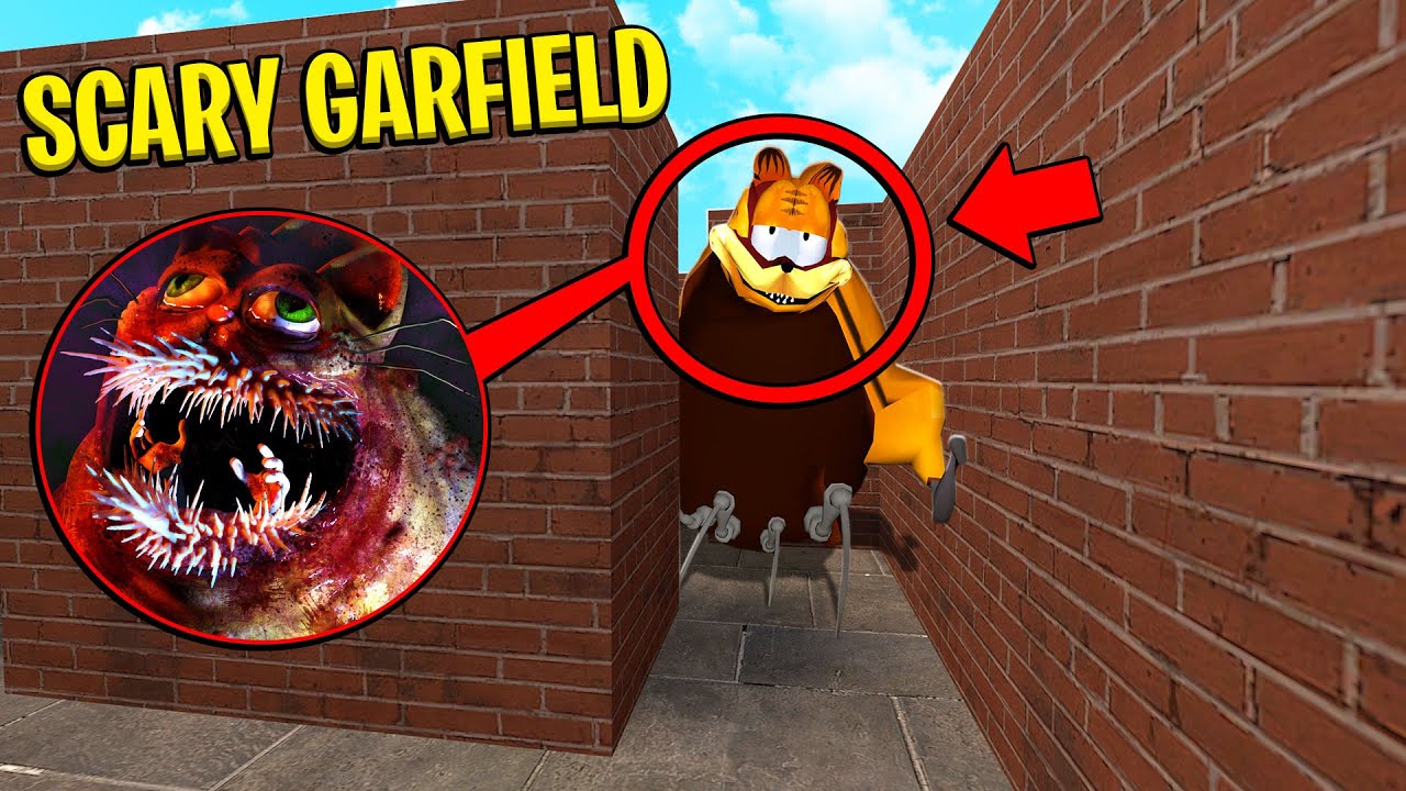 Do NOT Enter This SCARY GARFIELD MAZE... (SCP-3166) - Garry's Mod ...