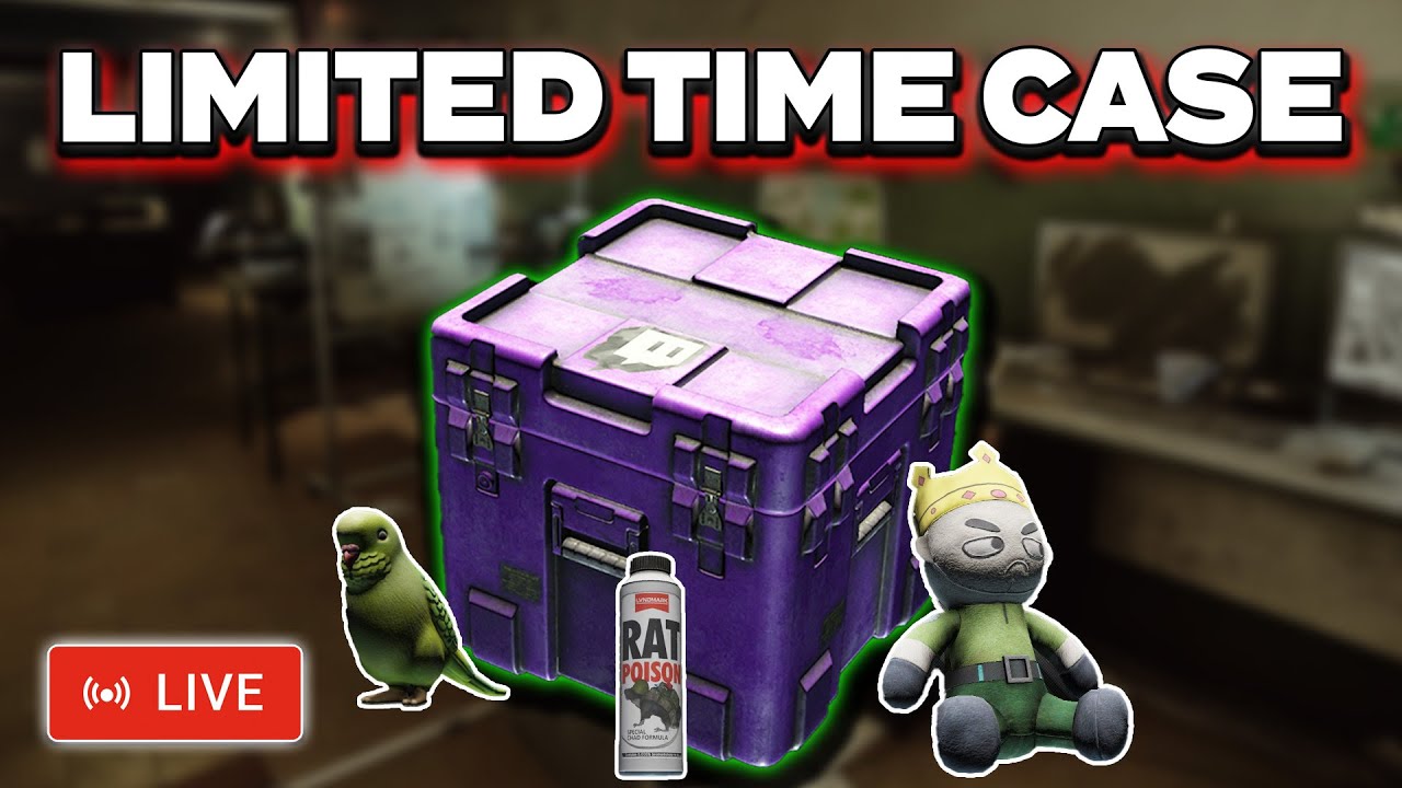 Limited Time Twitch Drop - Streamer !case Escape From Tarkov - YouTube