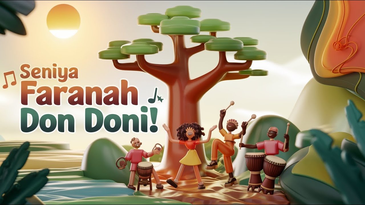Faranah Doni Doni: Chanson Joyeuse d’Afrique de l’Ouest avec Tambours, Danse et Culture - YouTube