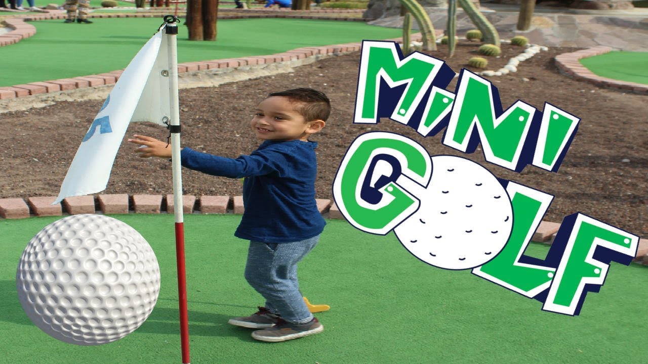 Fun mini golf | Hole in one | Playground - YouTube
