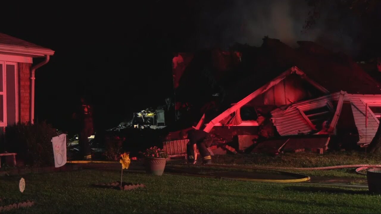 5 hospitalized after house explodes in southern Indiana neighborhood ...