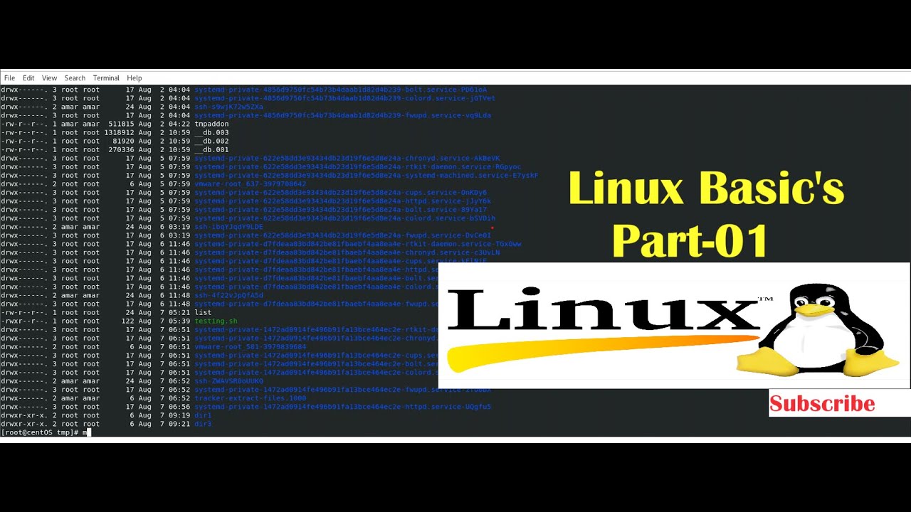 Linux Basics Part 01 Linux Basic Commands Explanation Linux 6908