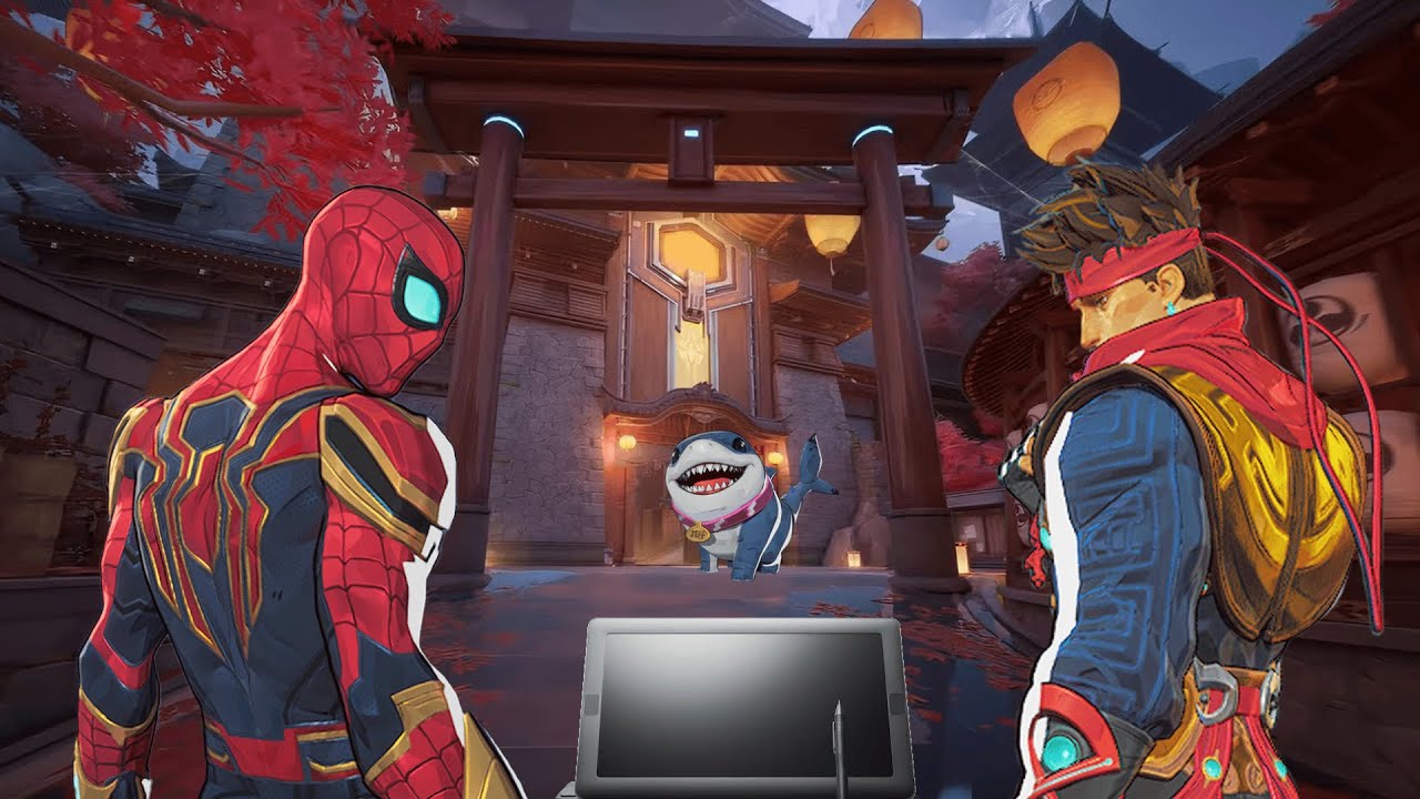 How I play Marvel Rivals On A Drawing Tablet! - YouTube