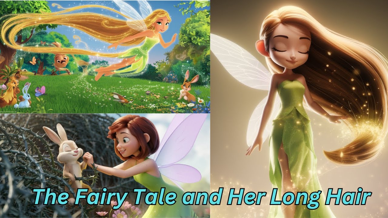 The Fairy Tale and Her Long Hair l Long Hair Princess Story l Bedtime ...