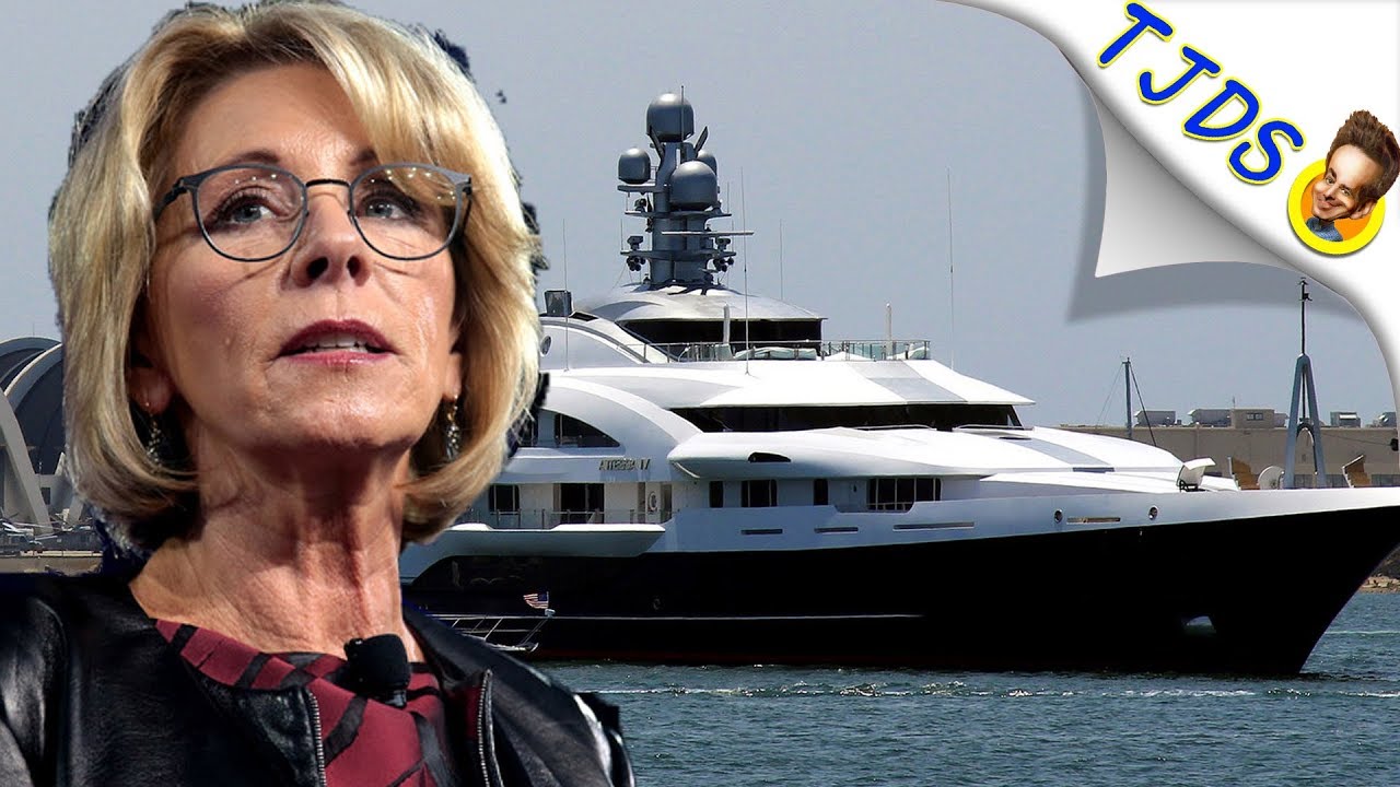 Betsy Devos's Yacht Horror Strikes Fear In 1% - YouTube