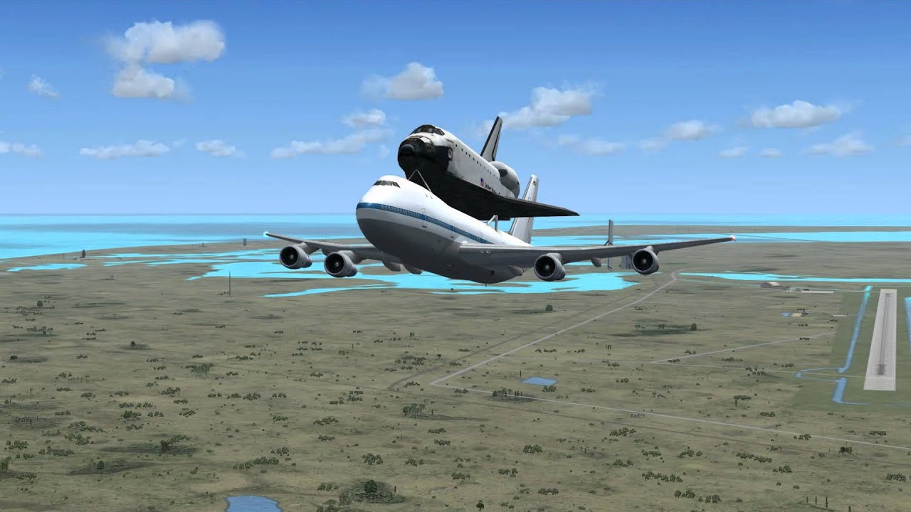 FSX Space Shuttle - YouTube