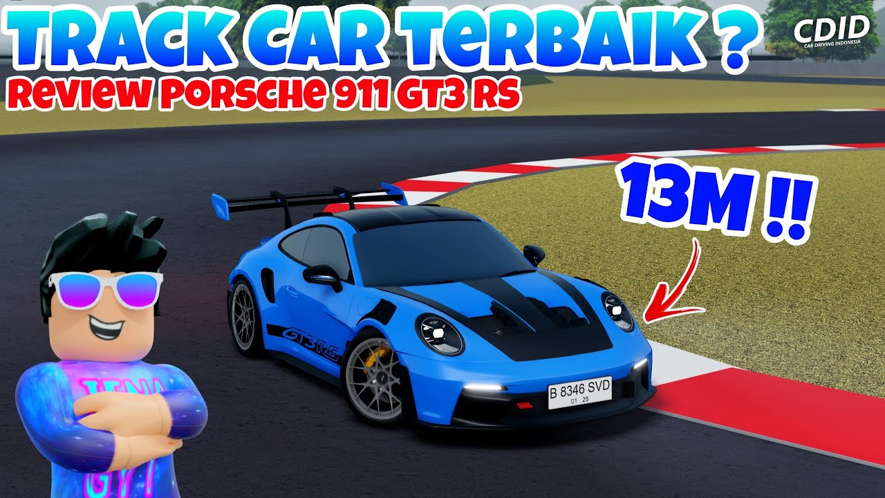 REVIEW SPORT TRACK CAR TERBAIK PORSCHE 911 GT3 RS DI ROBLOX CDID ...