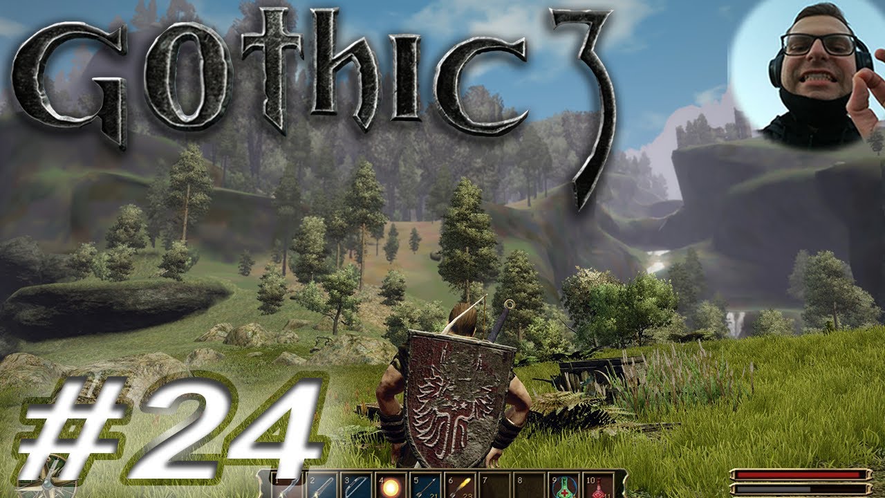 Gothic 3 #24 - Twierdza Trelis i ogry leśne! Stronghold Trelis and the ...
