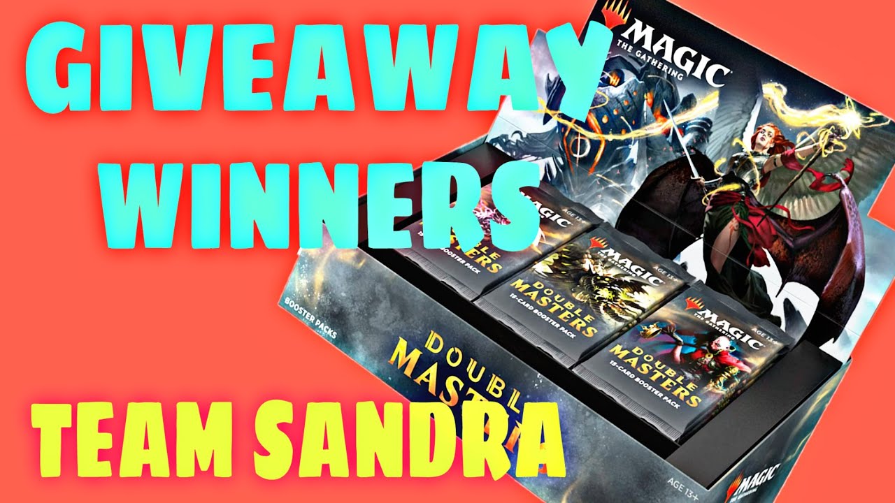 TEAM SANDRA GIVEAWAY WINNERS - YouTube