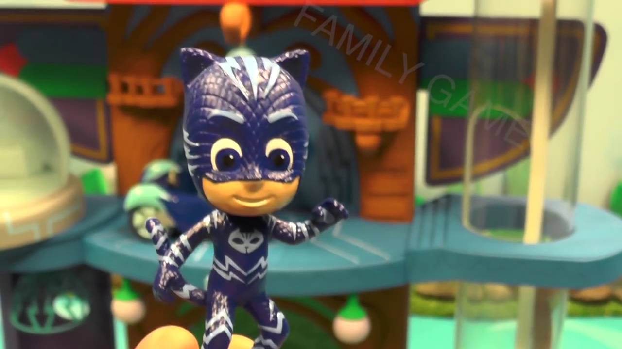 PJ Masks Toy Showcase Figures, Heroes & Villains - YouTube