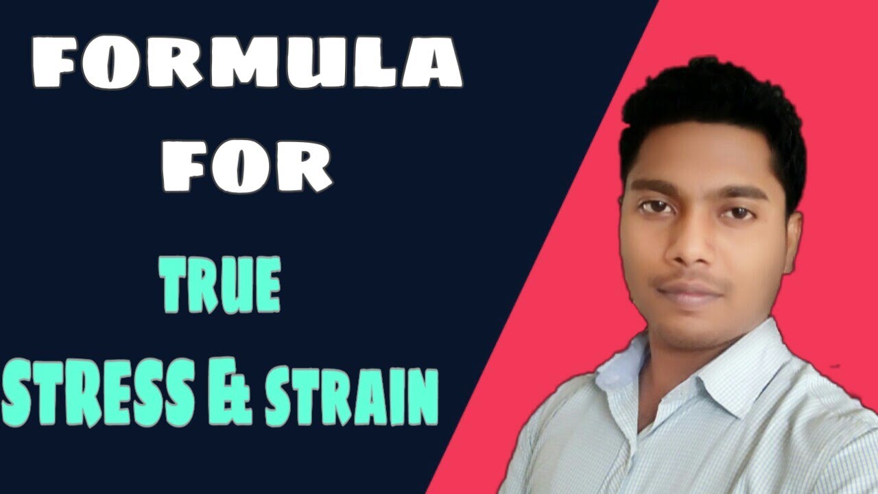 true stress and strain formula - YouTube