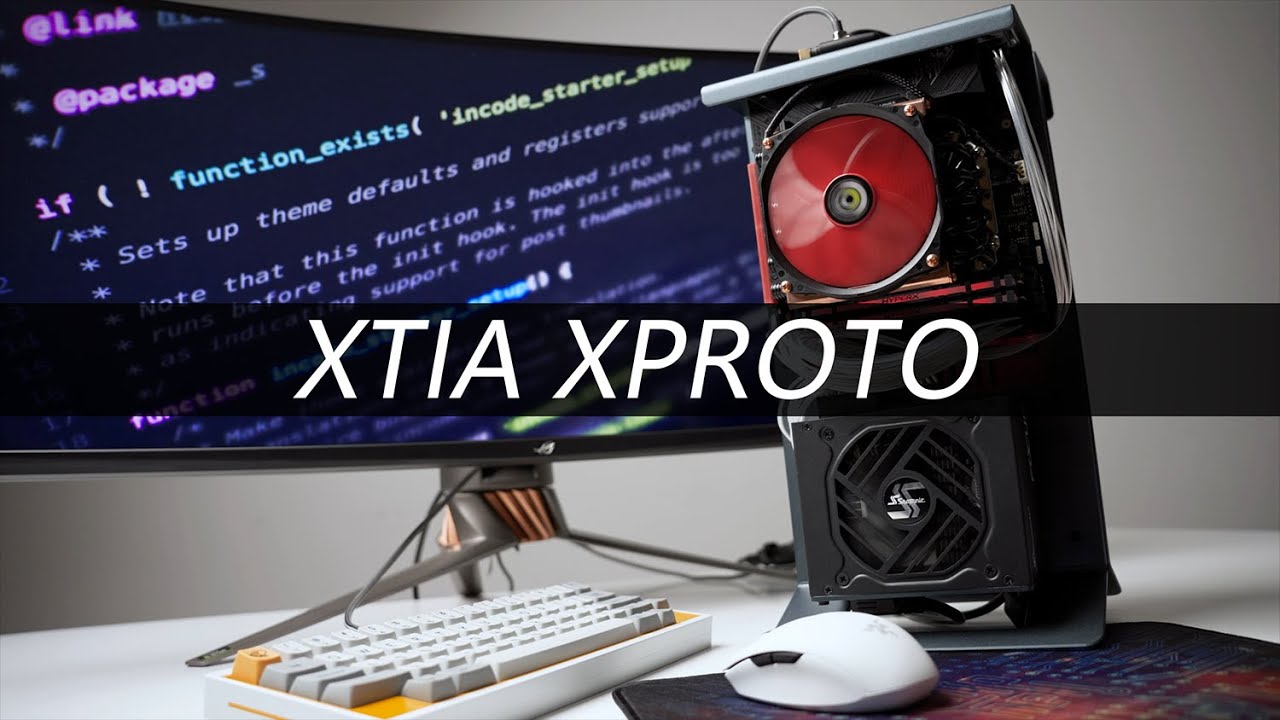 XTIA XPROTO 装机展示 - YouTube
