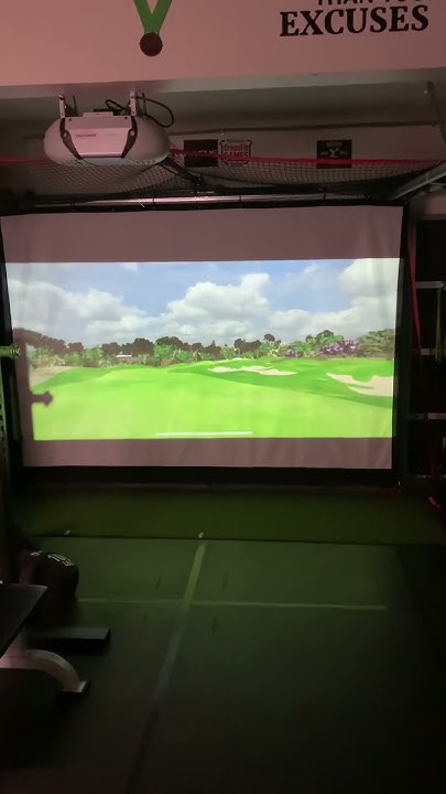 Garmin R10 DIY Golf Simulator - YouTube