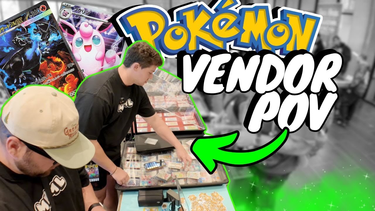 POKEMON CARD SHOW VENDOR POV | WE ARE BUYING EVERYTHING!!! | POKEMON ...