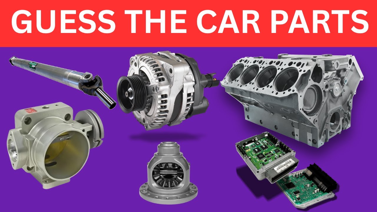 Guess The Car Parts Quiz | Easy, Medium, Hard - YouTube