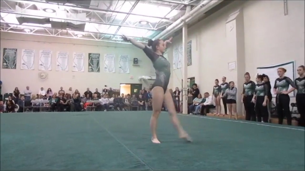 GW gymnastics at Glenbard West Regional - YouTube