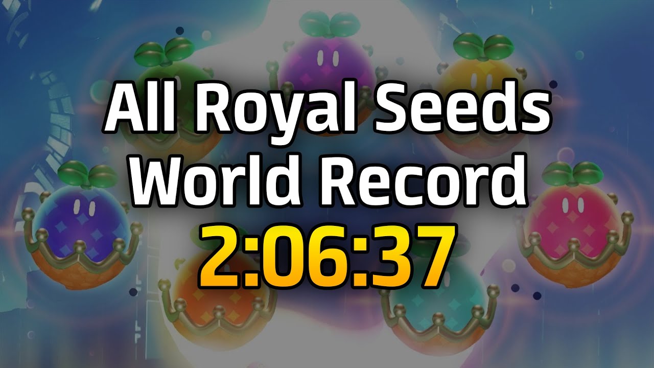 [WR] Super Mario Bros. Wonder - All Royal Seeds Speedrun in 2:06:37 ...