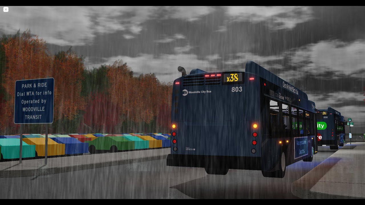 WTA Roblox: 2022 New Flyer XDE40 Suburban 803 X38EXP Radio City Park ...