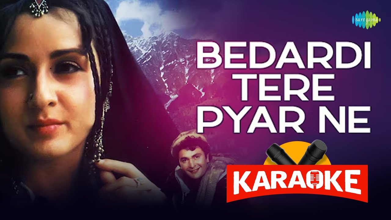 Bedardi Tere Pyar Ne - Karaoke With Lyrics | Lata Mangeshkar | Ravindra ...