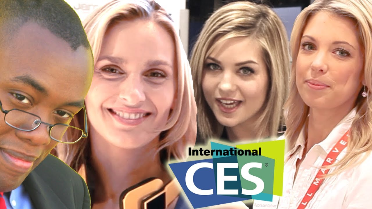 CES BOOTH BABES : Awkward Talks with Girls (Black Nerd) - YouTube