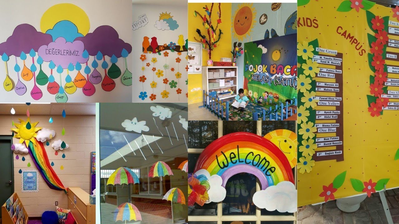 Preschool decoration ideas/Classroom decoration design/wall decoration ...