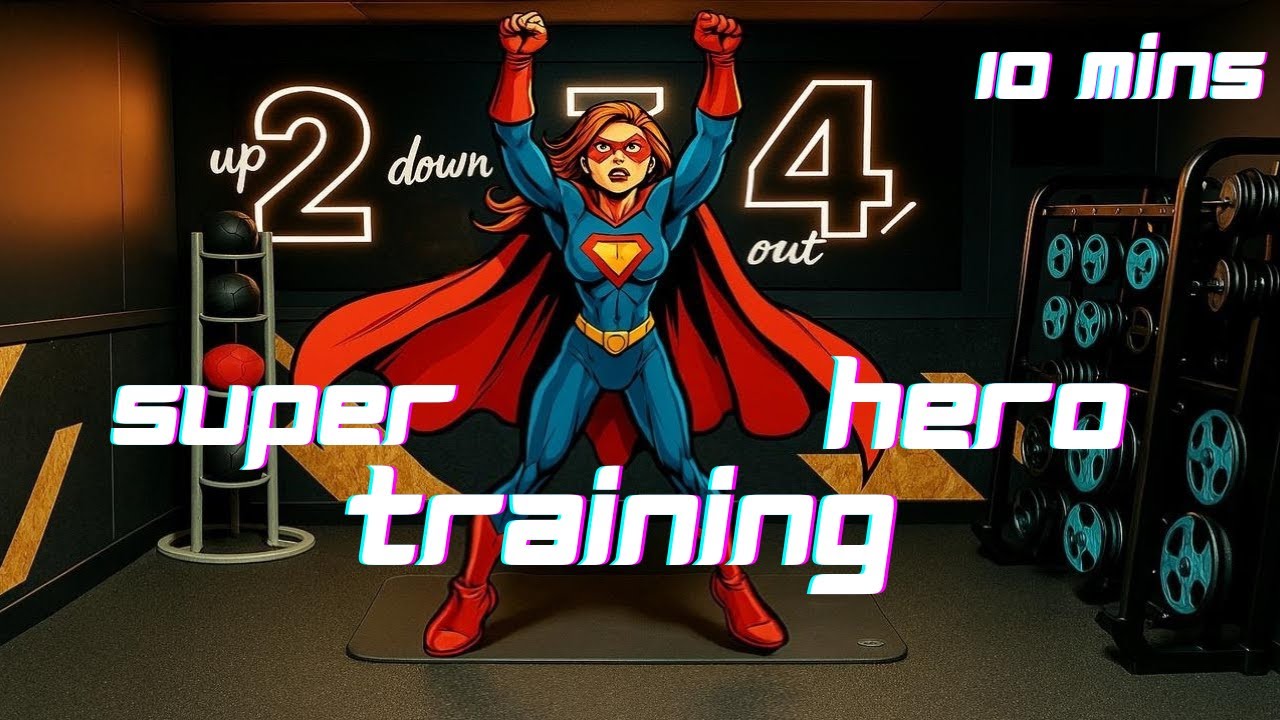 10-Min SUPERHERO WORKOUT | GET STRONG & FIT LIKE A HERO 💥🦸‍♀️ DAILY ...