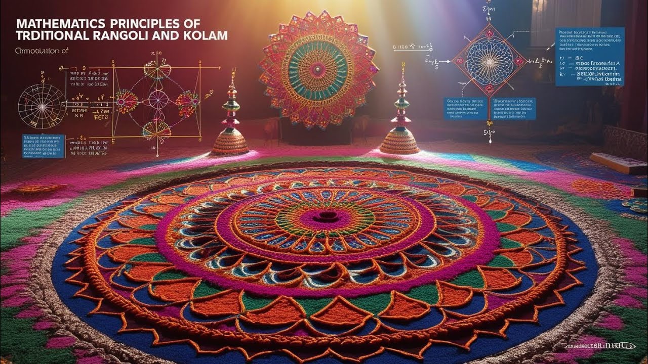 "Symmetry in Sand: The Hidden Math of Rangoli and Kolam Art # ...