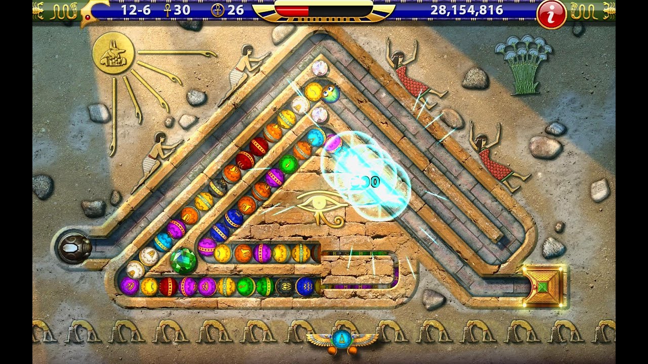 Luxor HD Stage 12: Temple of the Goddess - YouTube