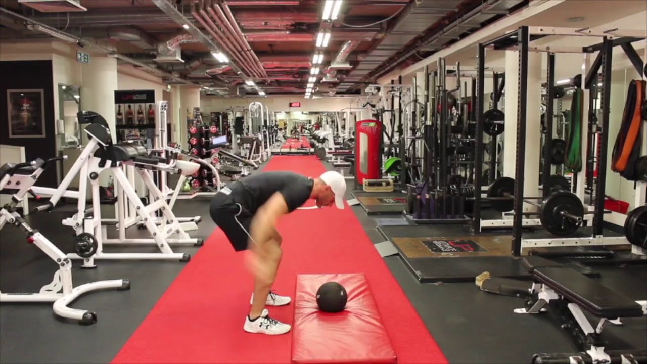 Standing MB Slams - GOLF FITNESS - YouTube