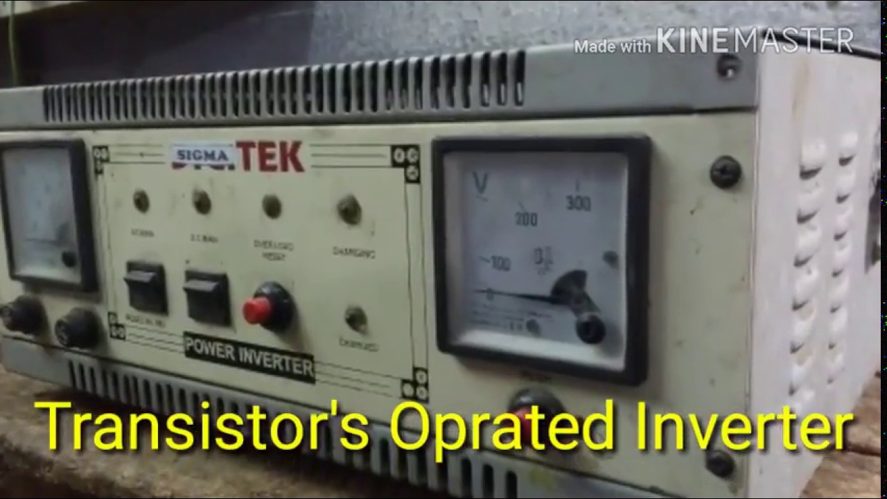 Transistor based Inverter|Digitek Inverter| Old Model Inverter|Skill ...