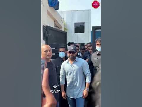 Jr NTR Visuals at Mumbai for #war2 Movie Shoot #jrntr #hrithikroshan #shorts #war2movieupdate ...